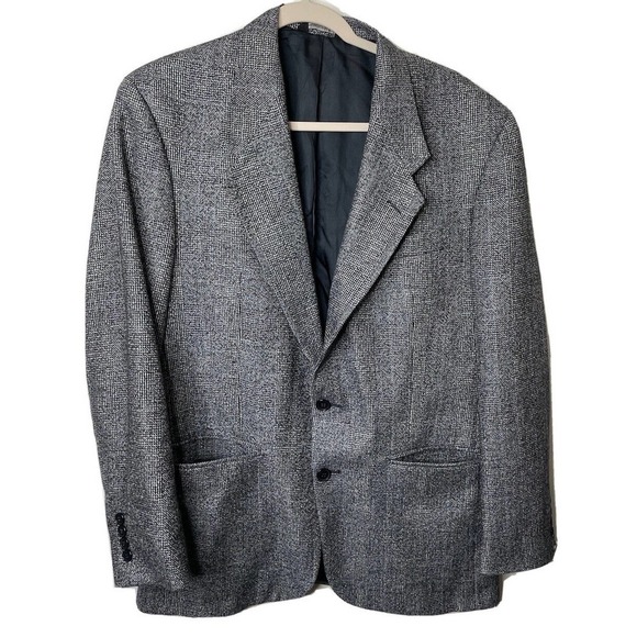 Cartier | Suits & Blazers | Vintage Cartier Wool Gray Jacket Blazer ...